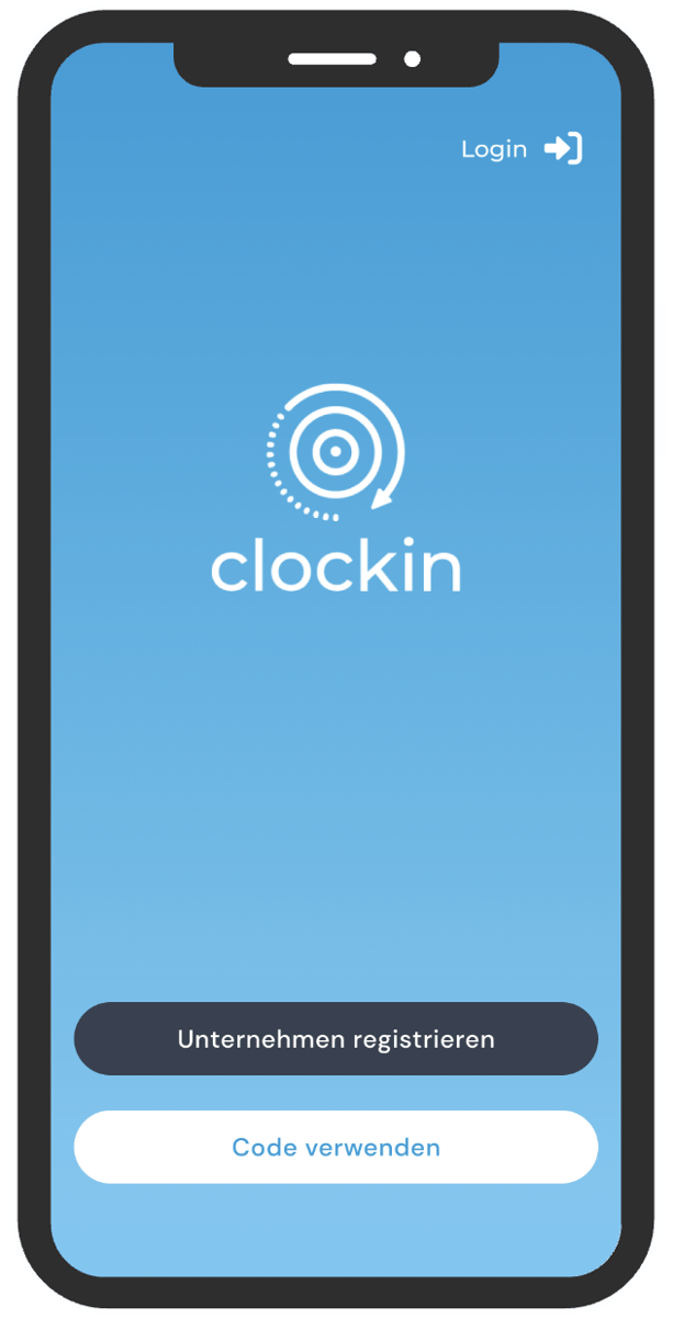 Wie kann ich clockin als Terminal nutzen?