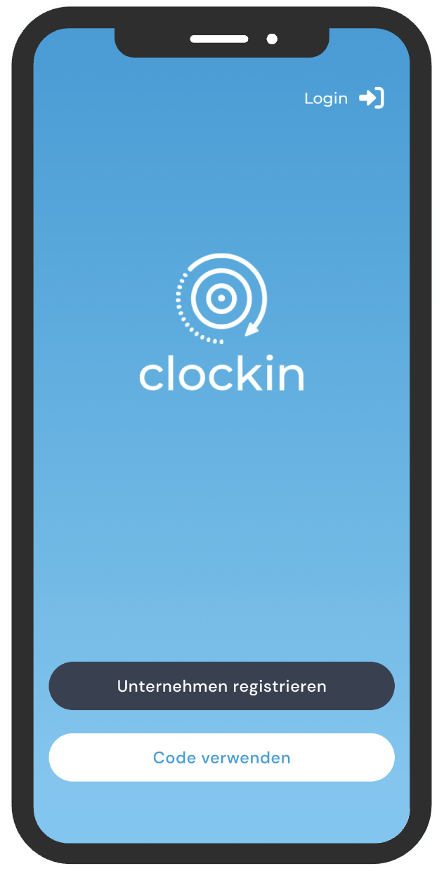 Wie kann ich clockin als Terminal nutzen?